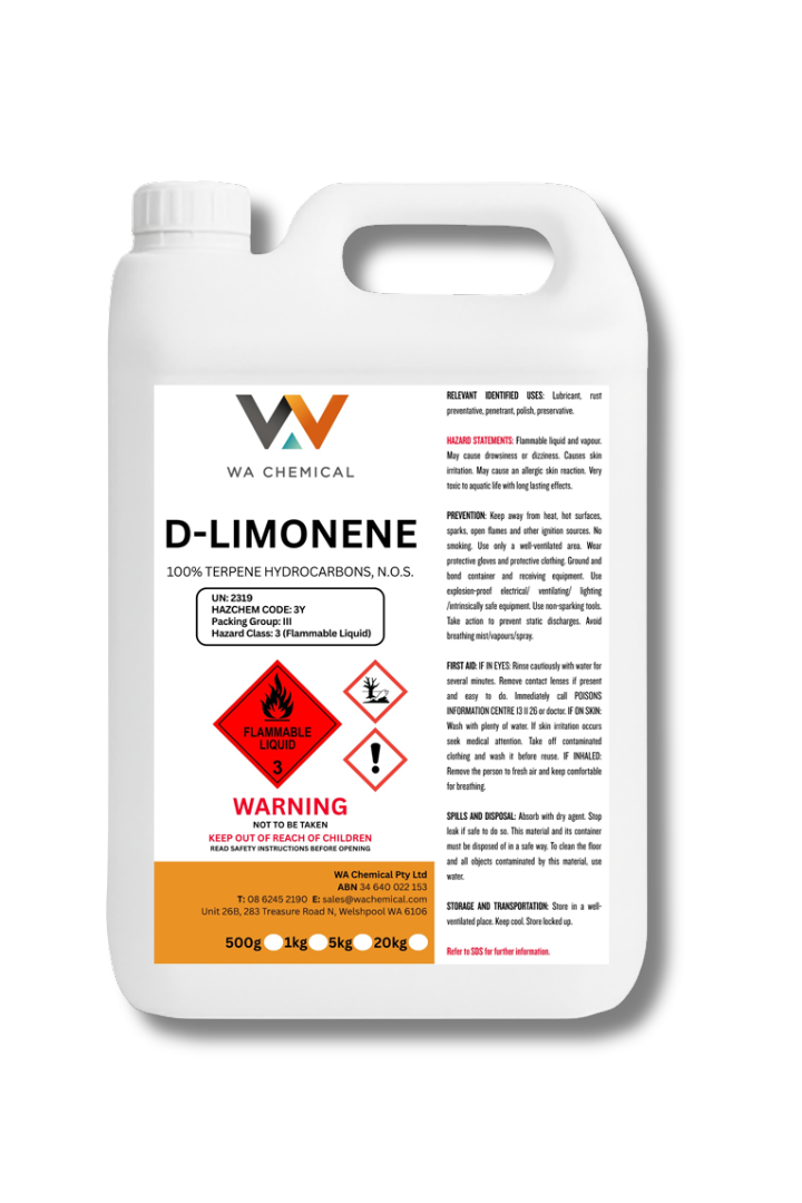 D-Limonene Industrial Cleaner & Degreaser | Commercial Strength – WA ...